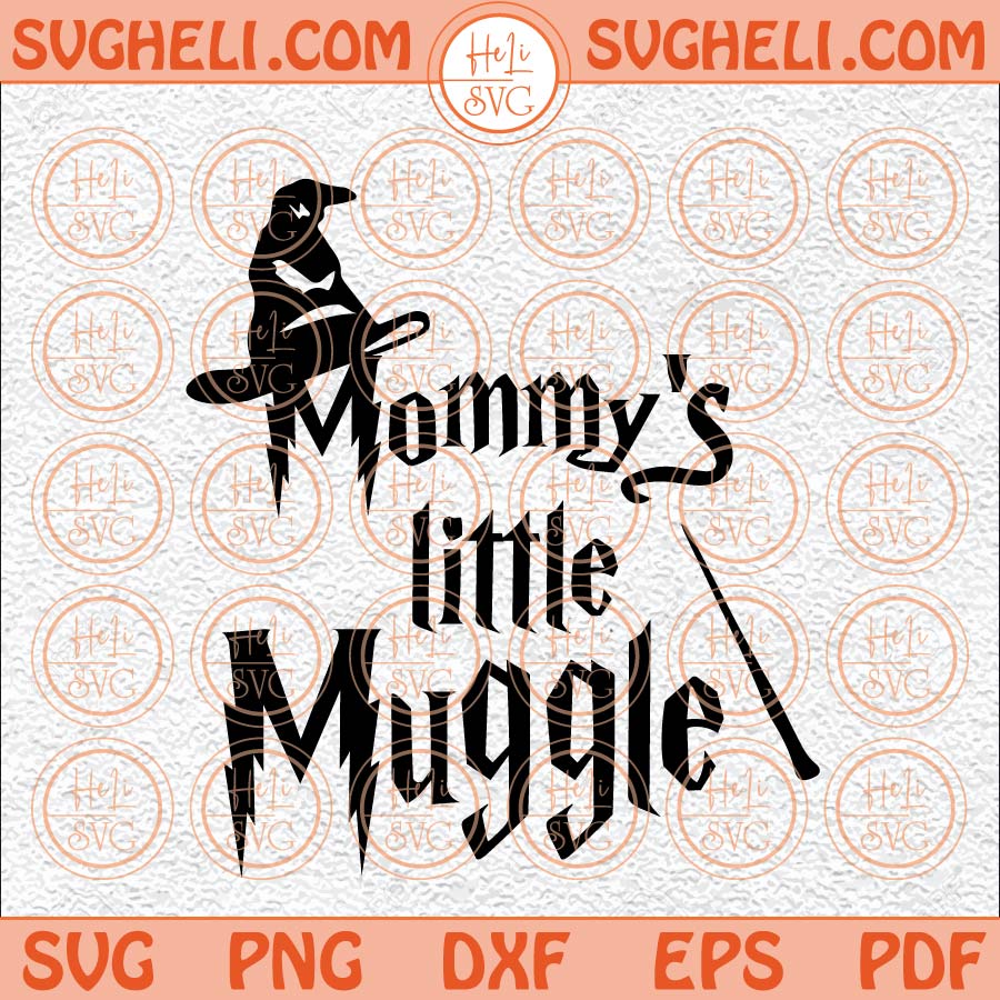 Mommy's Little Mugggle Svg Mommy's Son Svg Wizard School Svg