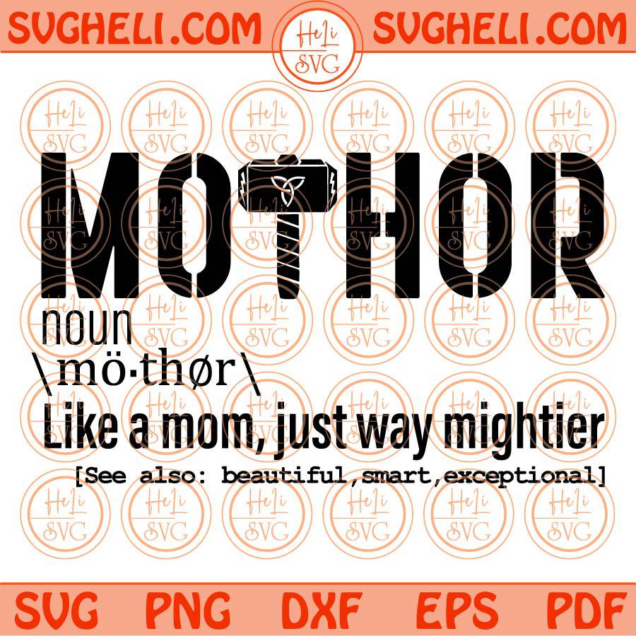 Mothor Svg Avengers Mom Svg Superhero Mom Svg Mother's Day Svg
