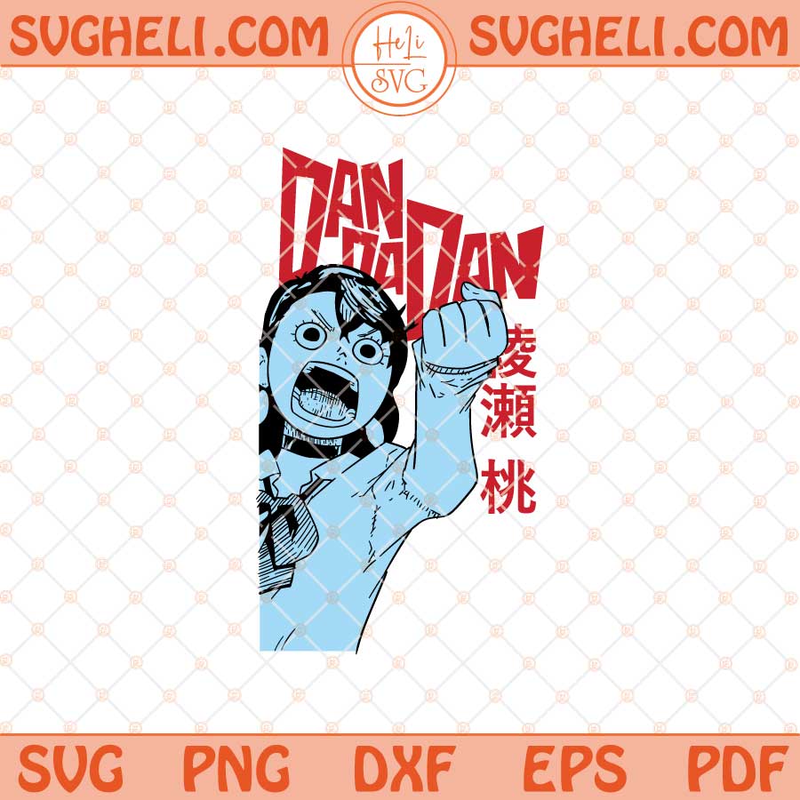 Okarun DandaDan Svg Dandadan Okarun Retro Metal Svg