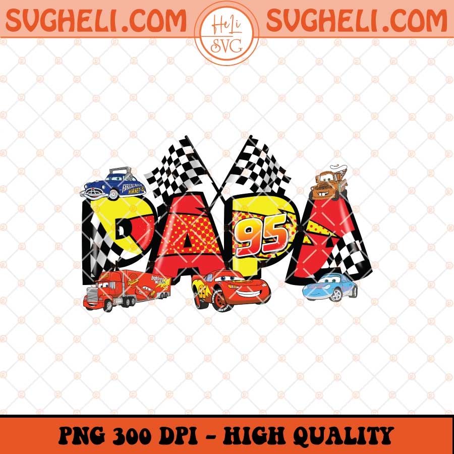 Papa Cars Png Father's Day Word Png Dad Cars Png