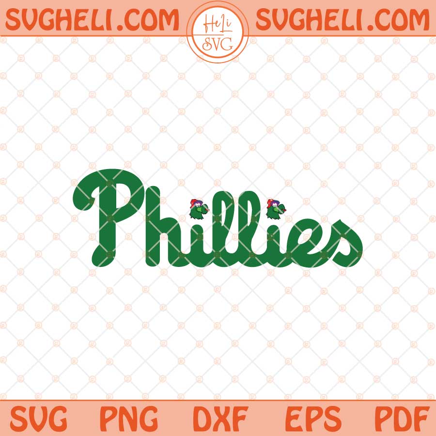 Philadelphia Phillies Svg Phillies Phanatic Head Svg