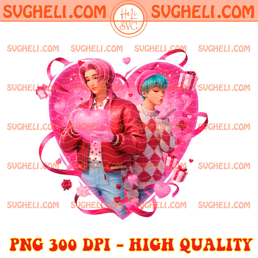 Romance and Baby Valentines Png, Saja Boys Valentines Png