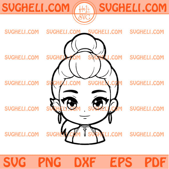 Rumi KPOP Demon Hunters Huntrix Svg, Rumi Huntrix Svg