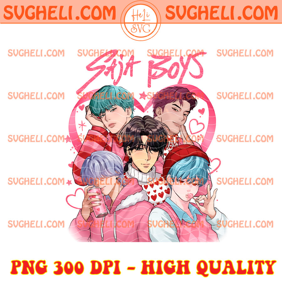 Saja Boys Anime Valentines Png, Love Saja Boys Png