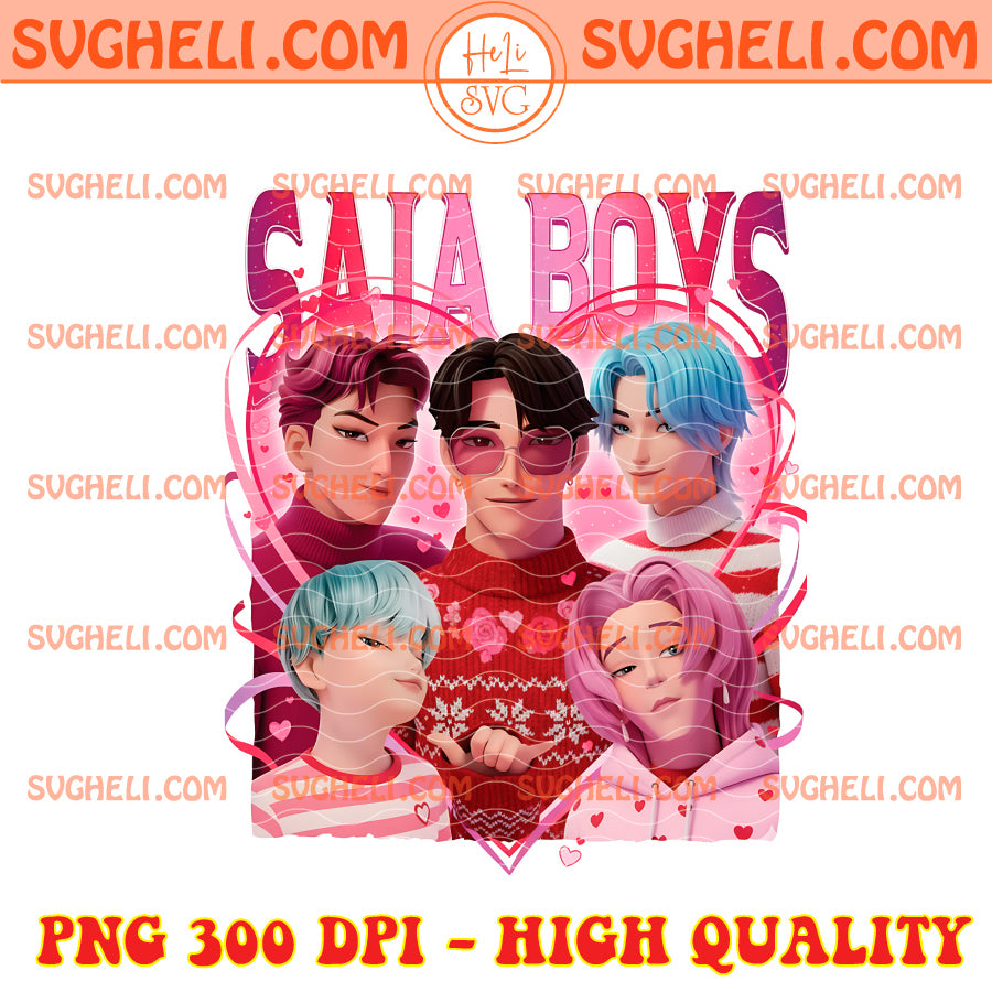 Saja Boys Character Valentines Png, Kpop Valentines Day Png
