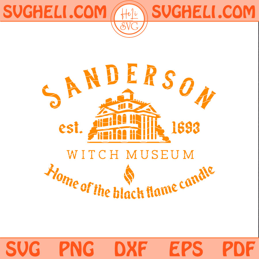 Sanderson Witch Museum Svg, Disney Halloween Svg