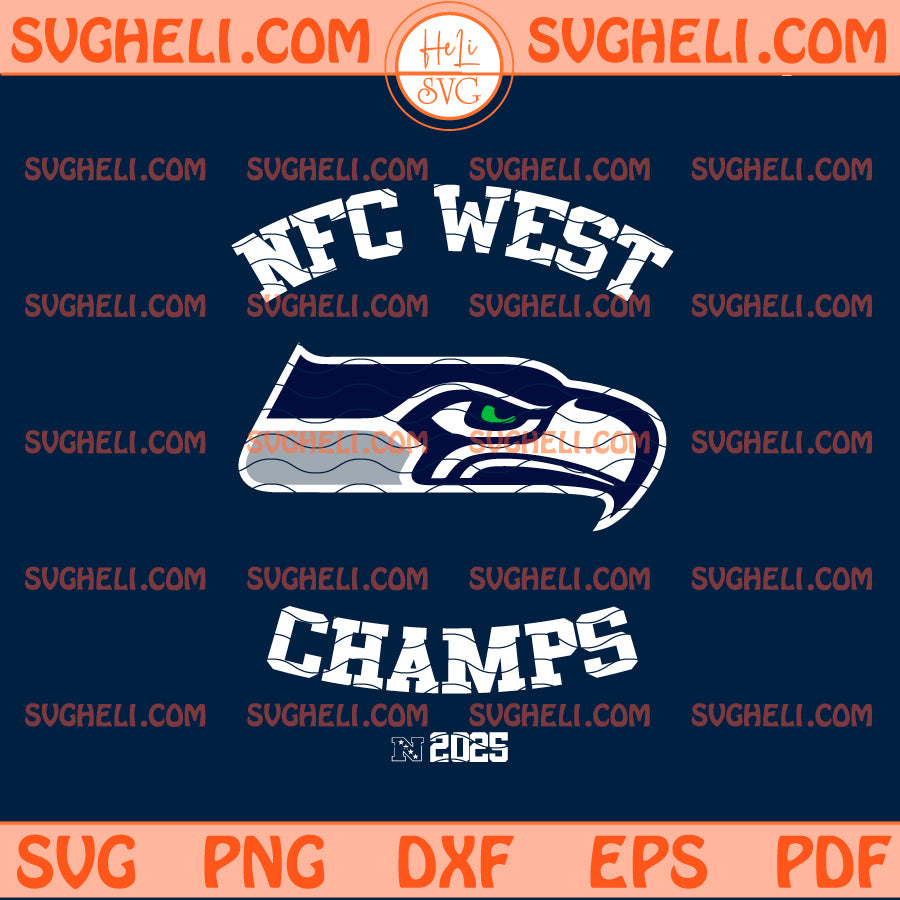 Seattle Seahawks NFC Championship Svg, Seahawks NFC Svg