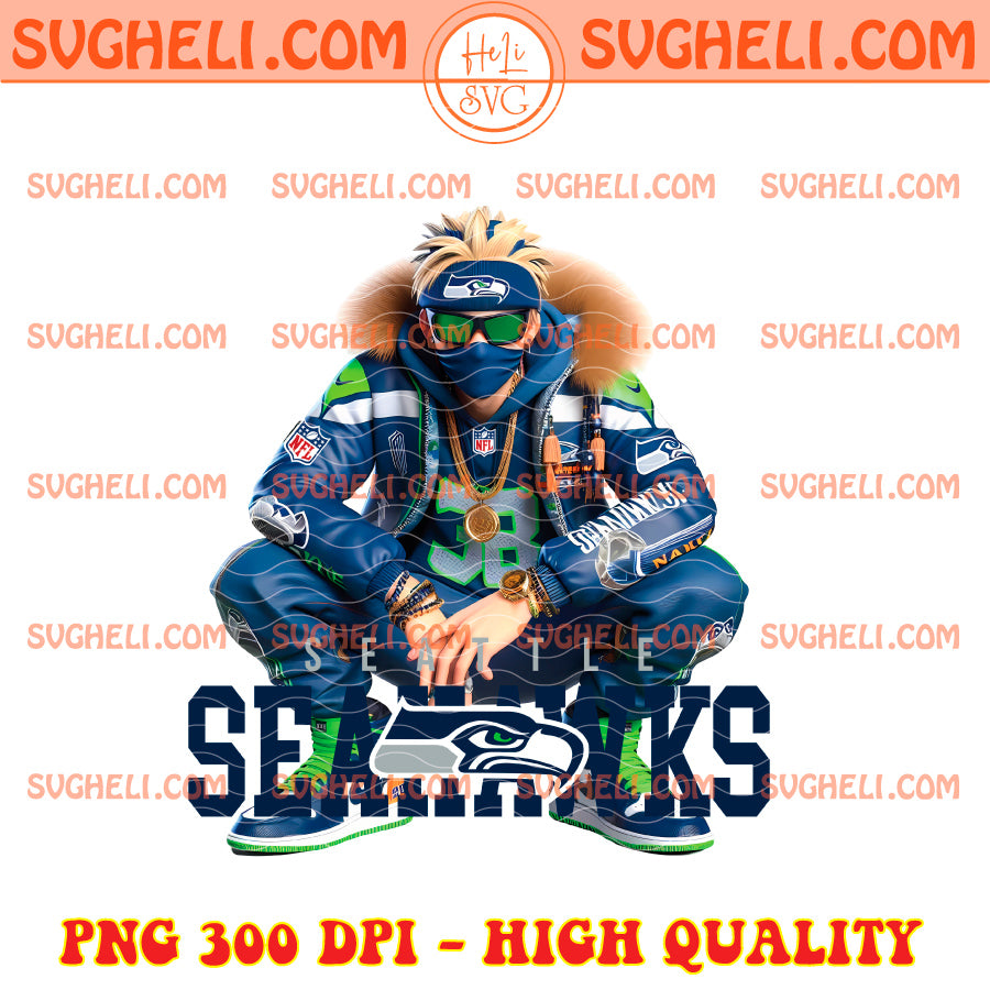 Seattle Seahawks Naruto NFL Png, Seattle Seahawks NFL Png