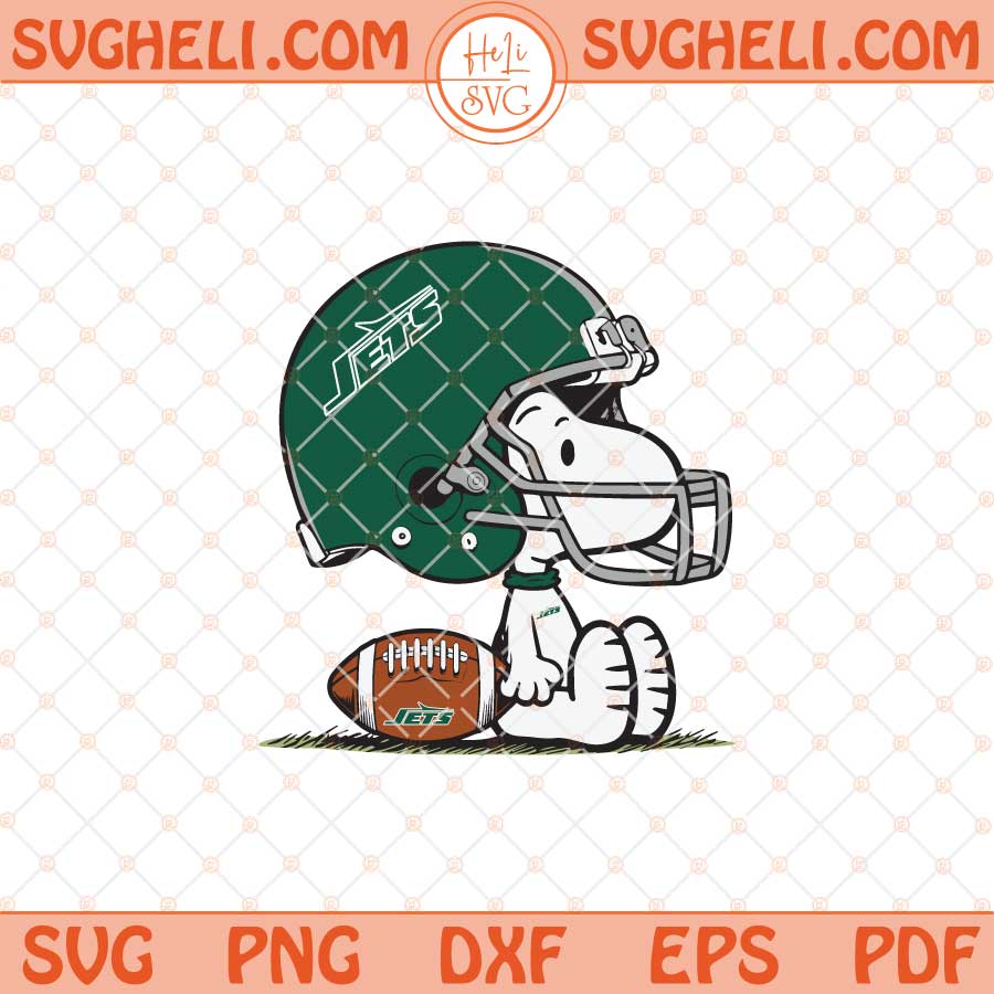 Snoopy New York Jets Football Svg Snoopy Football Svg