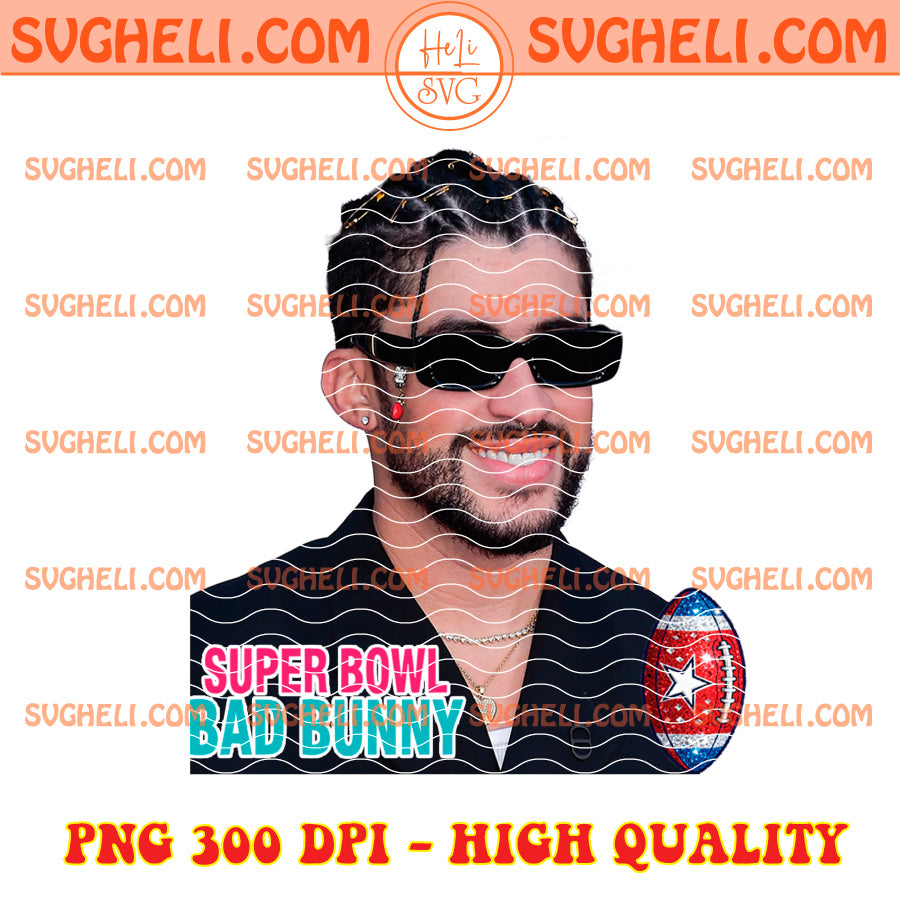 Super Bowl LX Bad Bunny 2026 Png, Benito Bowl LX Png