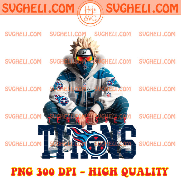 Tennessee Titans Naruto NFL Png, Tennessee Titans NFL Png