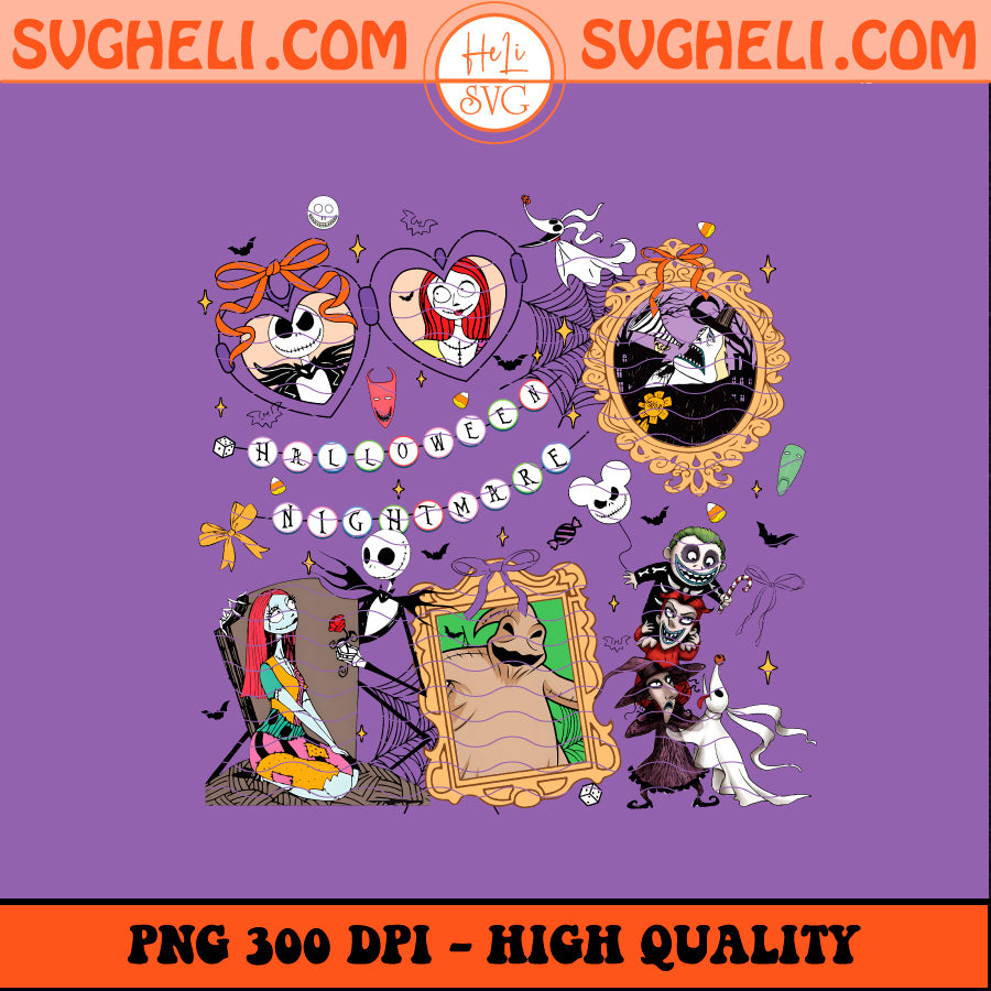The Nightmare Before Christmas Bow Png, Halloween Disney Png