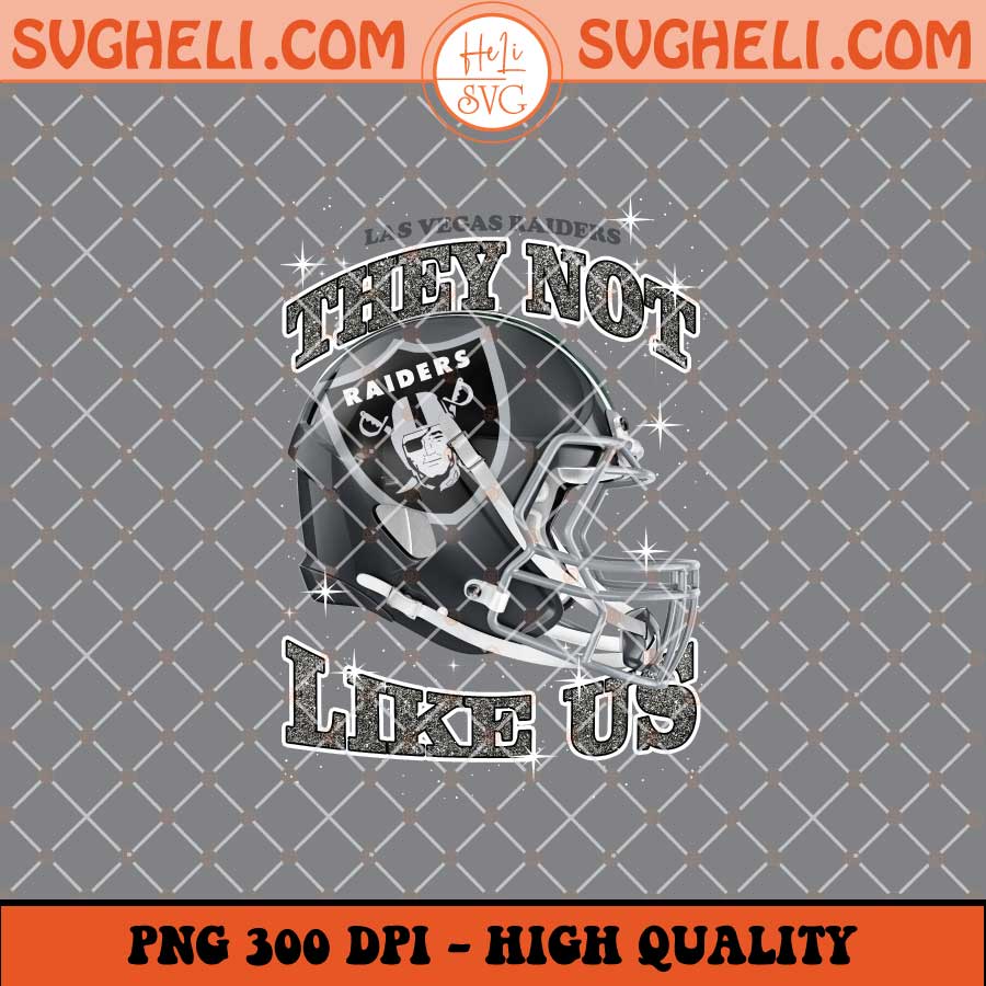 They Not Like Us Las Vegas Raiders Football Png