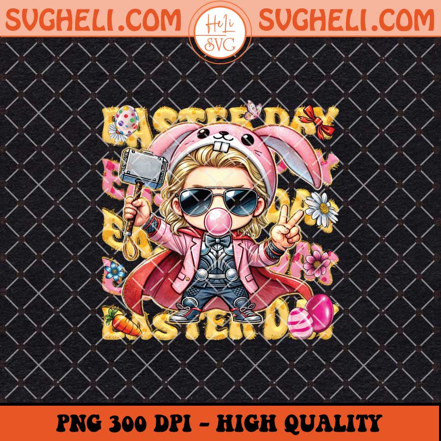 Thor Easter With Sunglasses Png Thor Bunny Png
