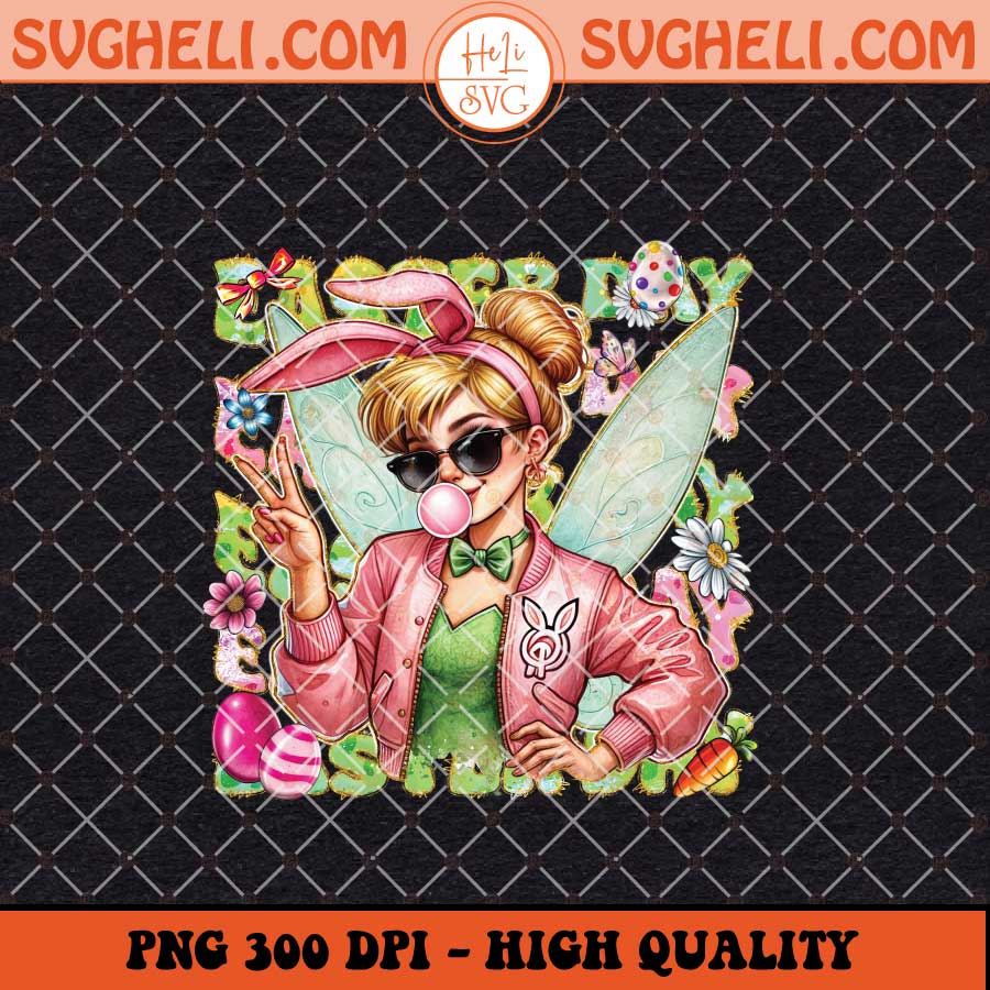 Tinkerbell Easter With Sunglasses Png Tinkerbell Bunny Png