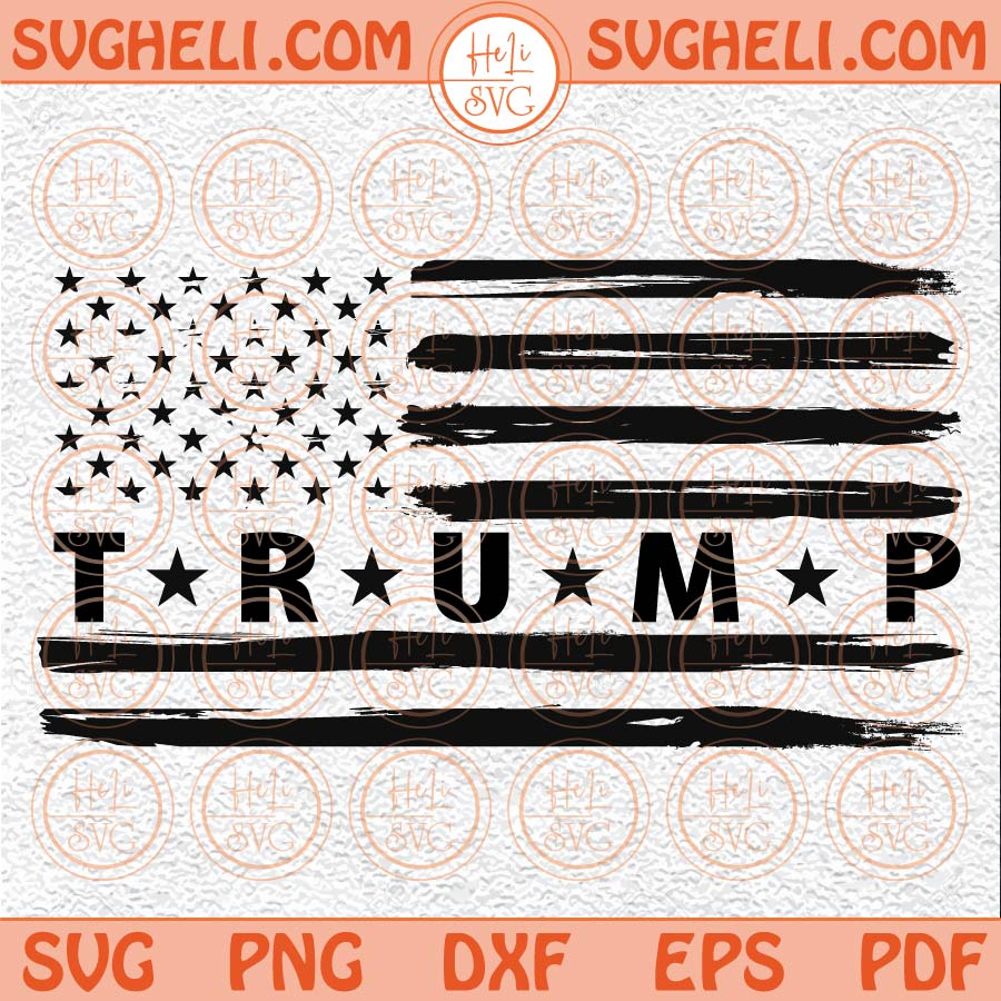 Trump Flag Svg 2024 Trump Svg Trump Election Svg MAGA 2024 Svg Png
