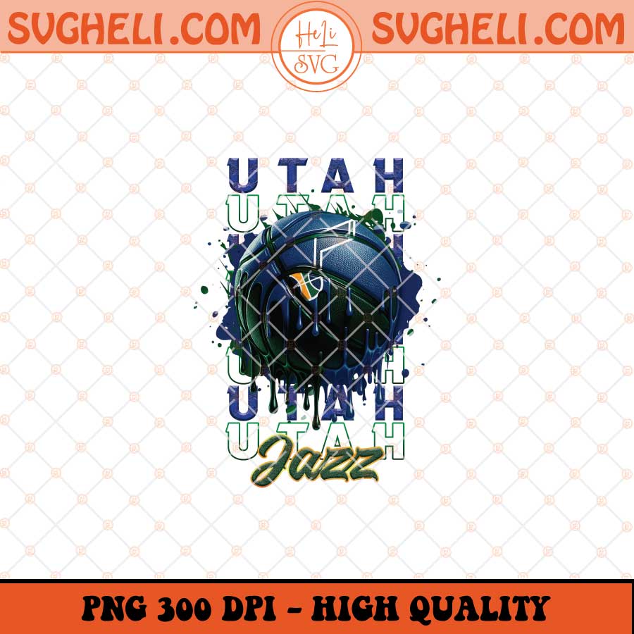 Utah Jazz Basketball Png NBA Basketball Png Sport Png