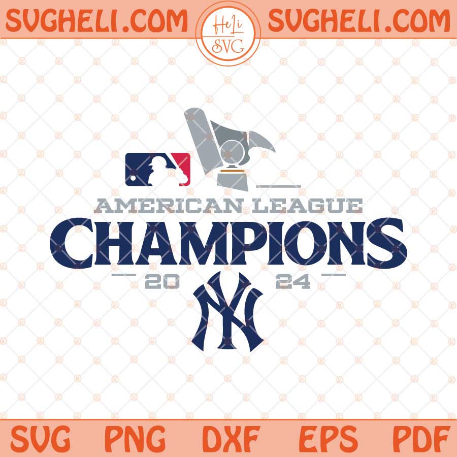 Yankees ALCS Champions Svg NY Yankees Svg Yankee Svg