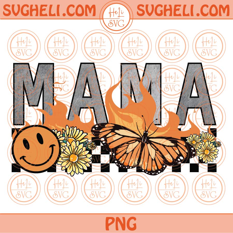 Rocker Mama PNG Sublimation Edgy Mama Png Grunge Mama Png Hot